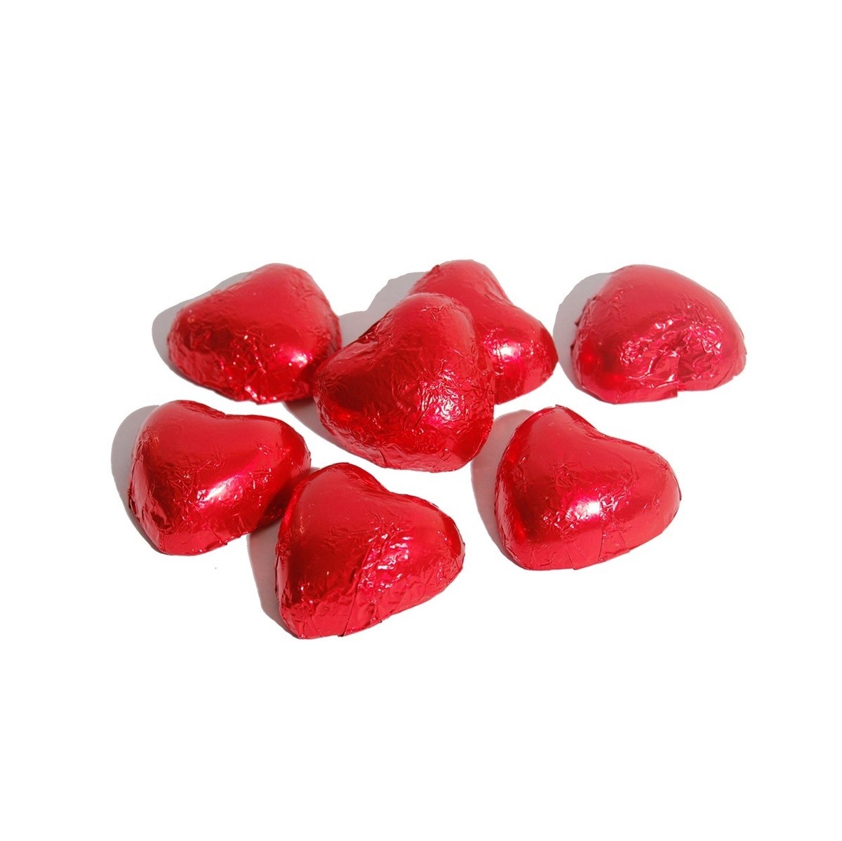 Chokolade Hjerte - 10 stk - Rød - Kama Kaffe